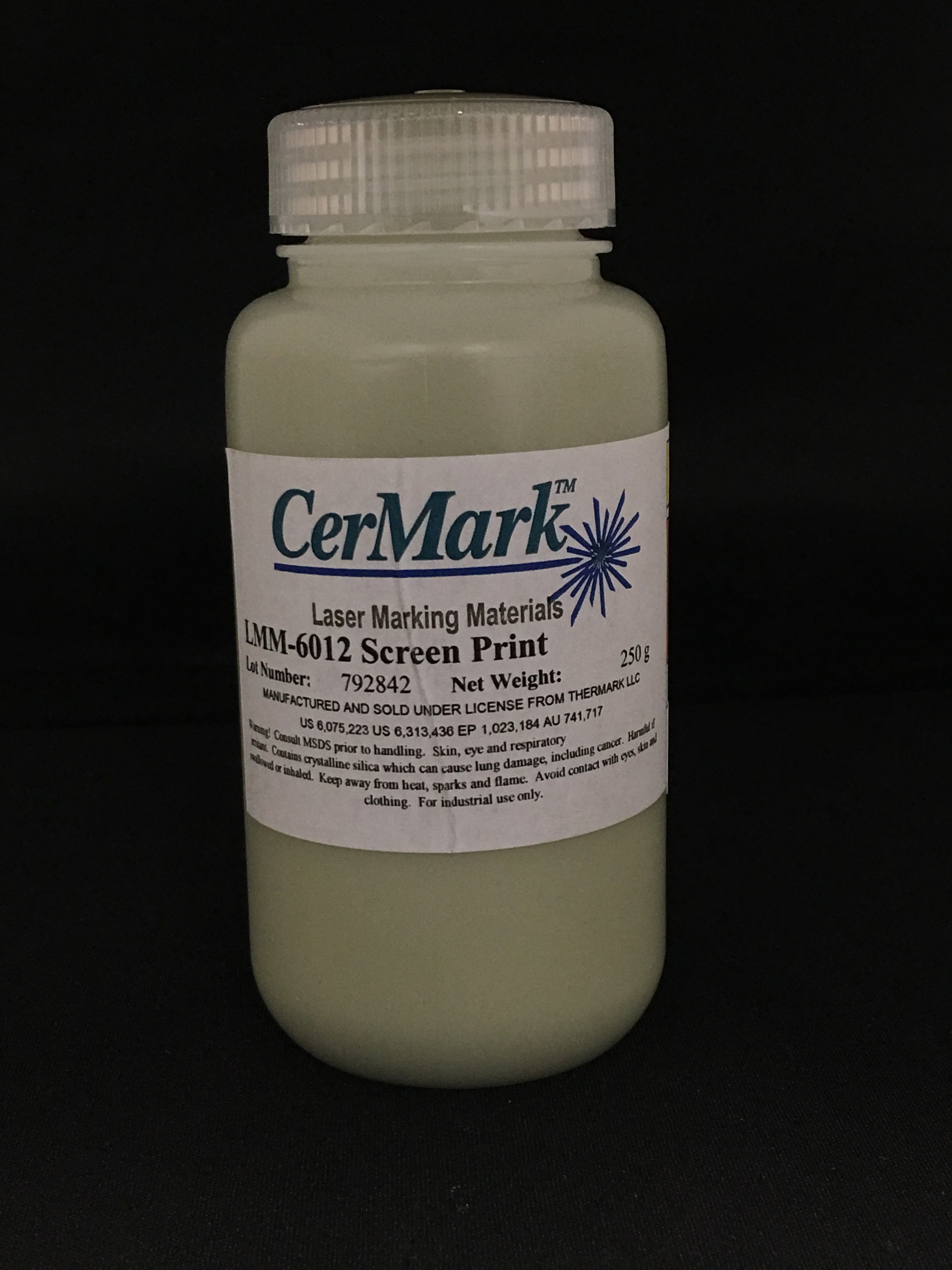 Size Discontinued - LMM 6012 250 Grams Screen Print Application Black ...