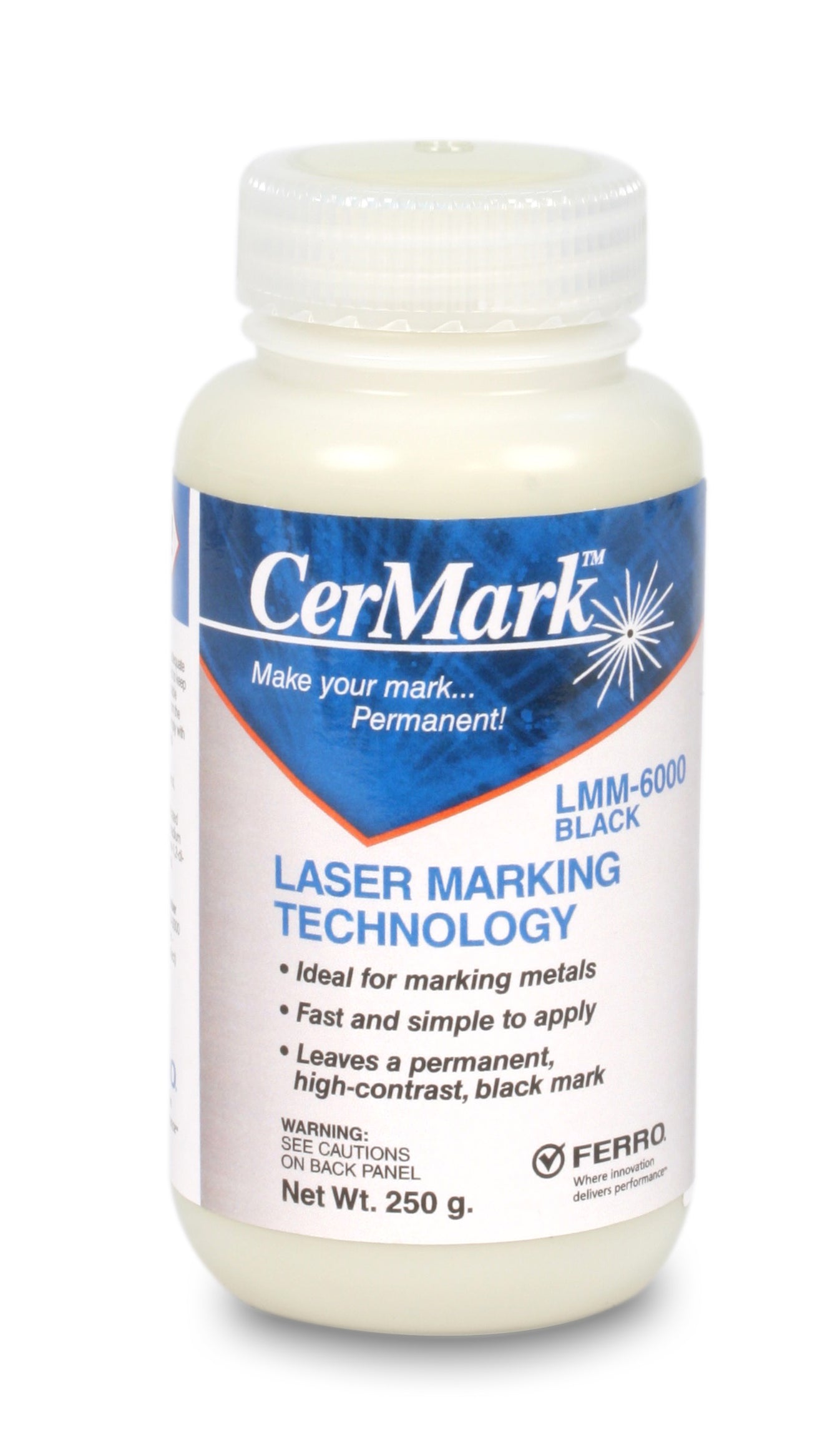 CerMark LMM 6000 Black for Metal – 250 Grams Concentrated Liquid ...